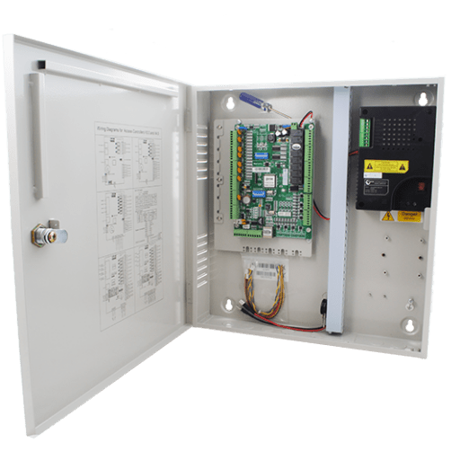 4 Door 8 Reader IP Door Controller, Metal Housing with 6amp 12V DC ...